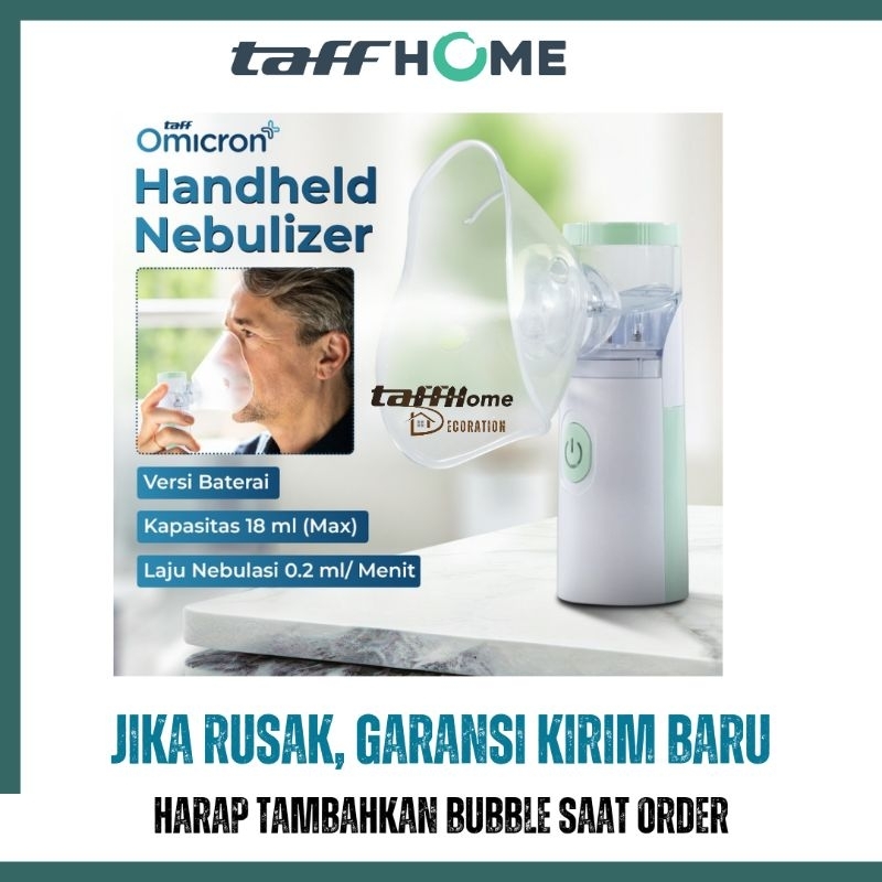 Jual TaffOmicron Alat Terapi Pernapasan Handheld Nebulizer Inhaler ... Jual TaffOmicron Alat Terapi Pernapasan Handheld Nebulizer Inhaler ...