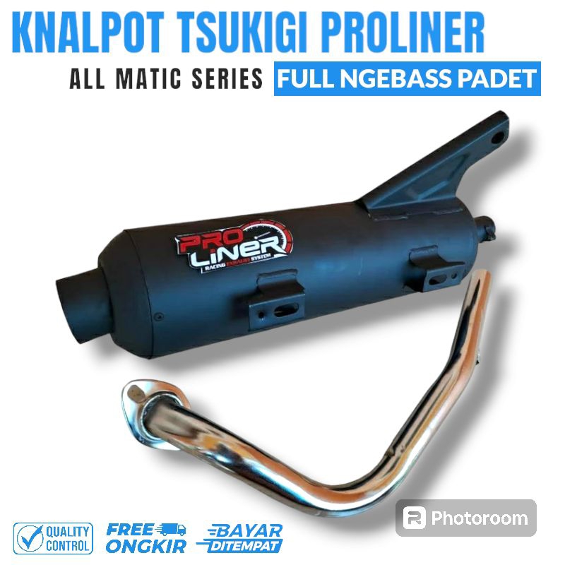 Jual KNALPOT TSUGIGI PROLINER MIO BEAT VARIO BASS ADEM | Shopee Indonesia