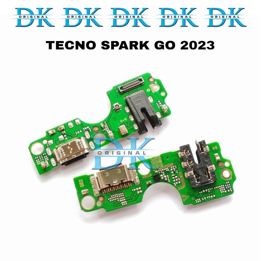 Jual Konektor Charger Tecno Spark Go 2023 USB Papan Cas Mic Pcb Board ...