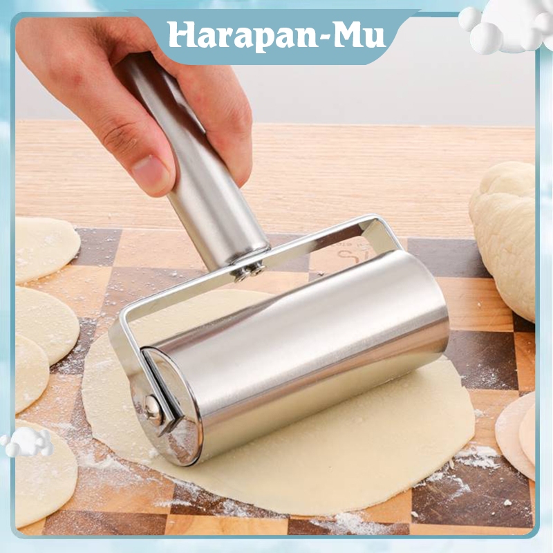 Jual Rolling Pin Stainless Gilingan Adonan Penggiling Adonan Cake Stik ...