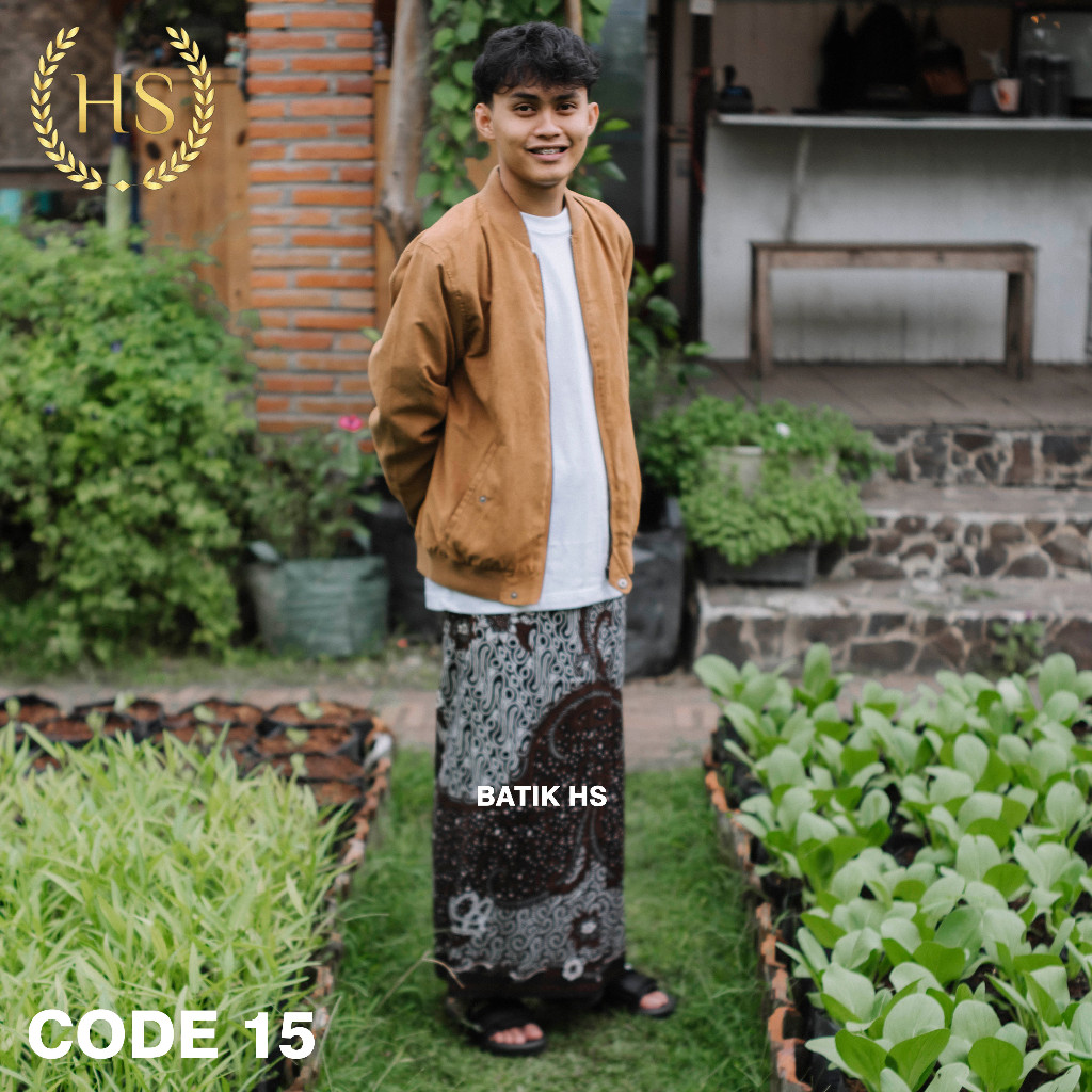 Jual Sarung BATIK HS Series Danuarta CODE 15 Seragam Muslim Pria ...