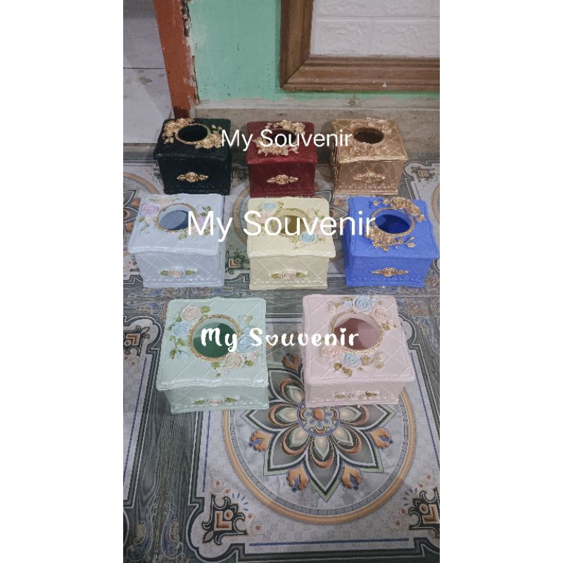 Jual Souvenir Pernikahan Tempat Tissue Viber Florida | Shopee Indonesia