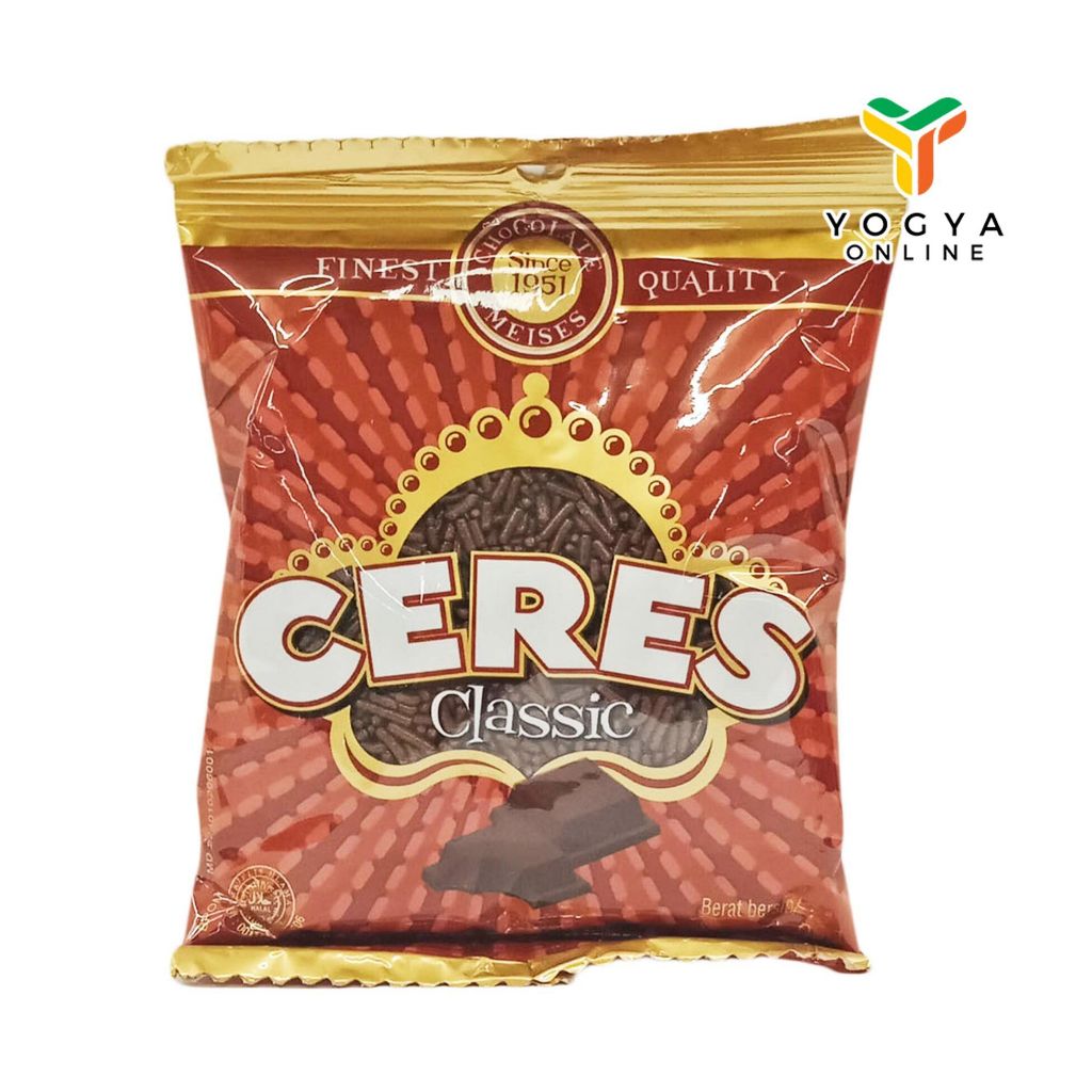 Jual Ceres Meises Chocolate 200 Gram Cokelat Makanan | Shopee Indonesia