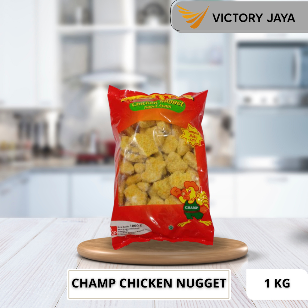 Jual Champ Chicken Nugget Naget Ayam Enak Murah 1 kg | Shopee Indonesia