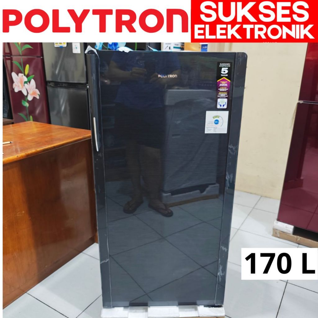 Jual KULKAS POLYTRON PRA-17 DMY 1 PINTU 170L / LEMARI ES 170 LITER L ...