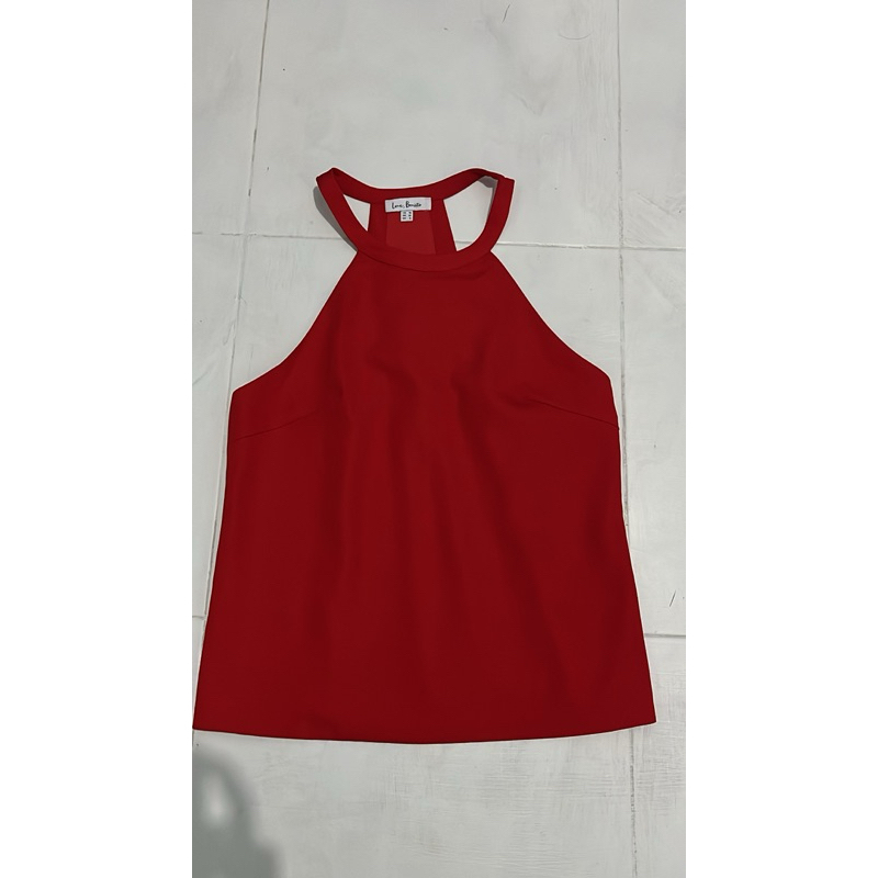 Jual LOVE BONITO , top wanita warna merah | Shopee Indonesia