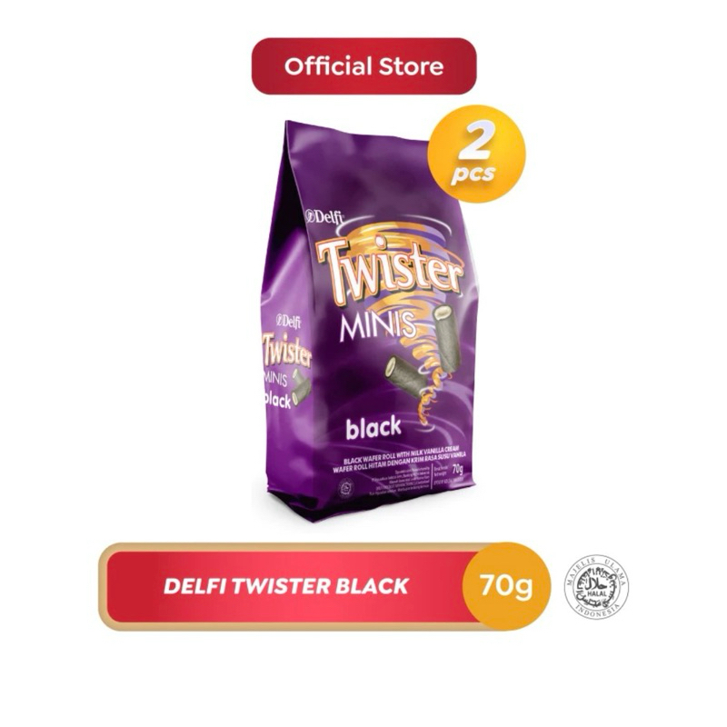 Jual Twister black vanilla minis 70 gr | Shopee Indonesia