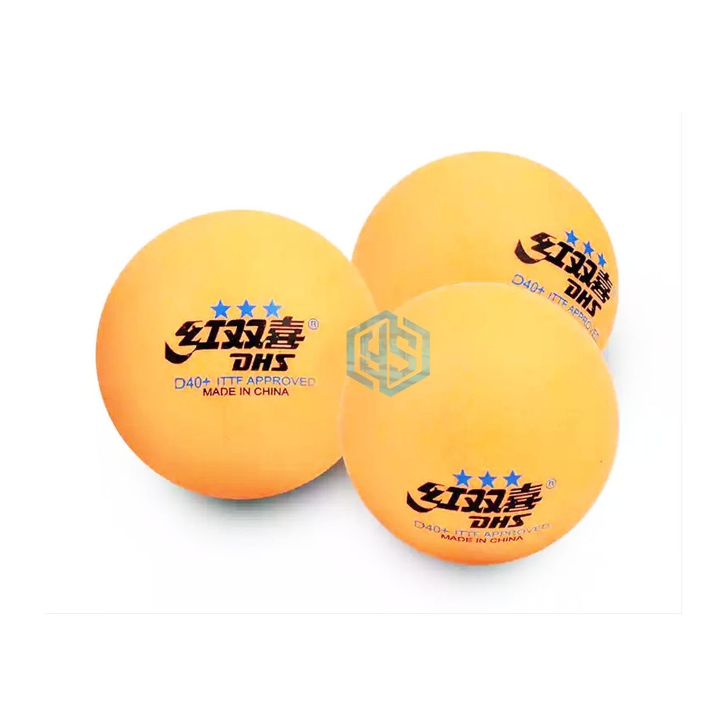 Jual Bola Ping Pong Tenis Meja DHS 3Star Original | Shopee Indonesia