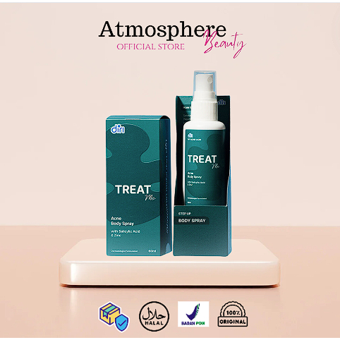 Jual DIRI TREAT ME ACNE BODY SPRAY 60ML | Shopee Indonesia