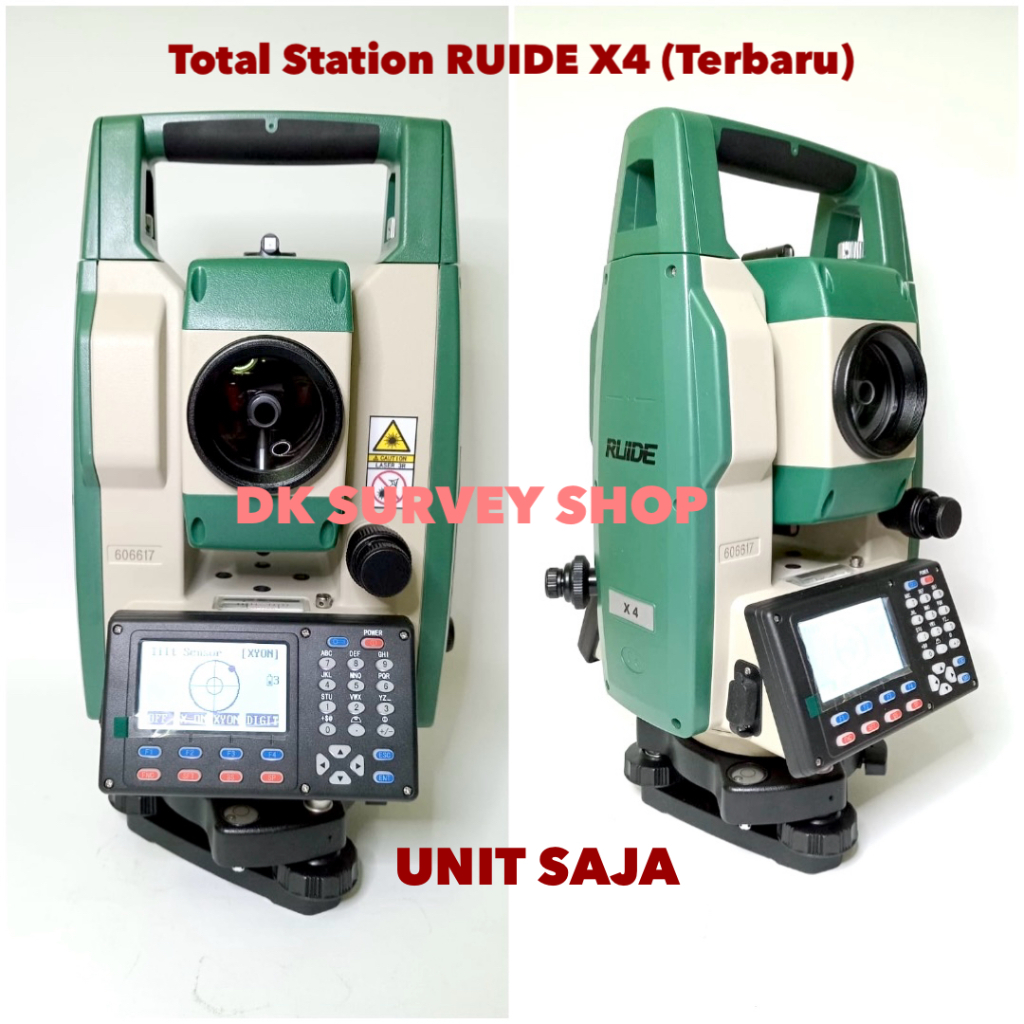 Jual TOTAL STATION RUIDE X4 akurasi 2 Detik Reflectorless 2 DISPLAY / TS RUIDE X 4 akurasi 2 ...