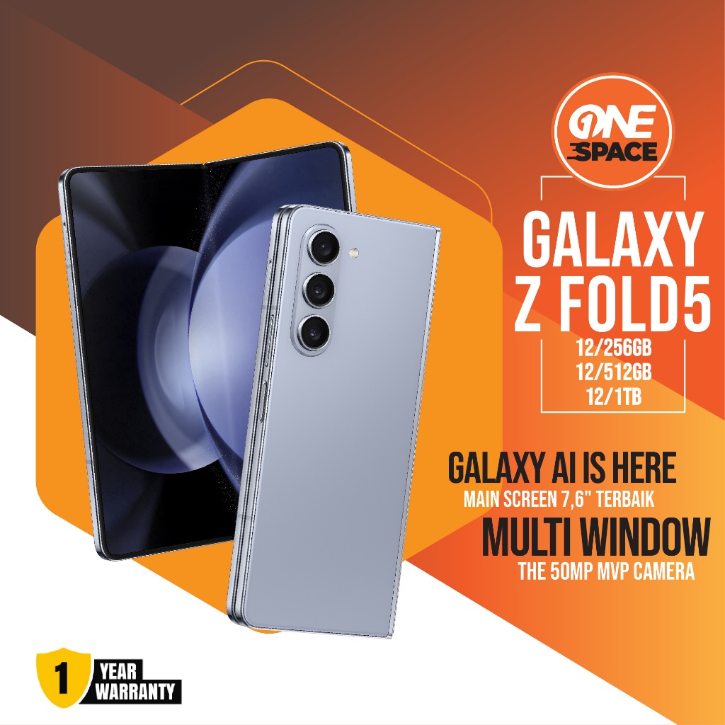 Jual Samsung Galaxy Z Fold 5 5G 12/256 12/512 12/1TB Fold5 RAM 12 ROM 256 512 GB | Shopee Indonesia