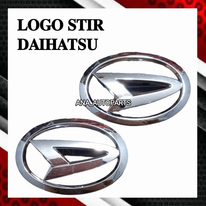 Jual logo stir daihatsu chrome | Shopee Indonesia