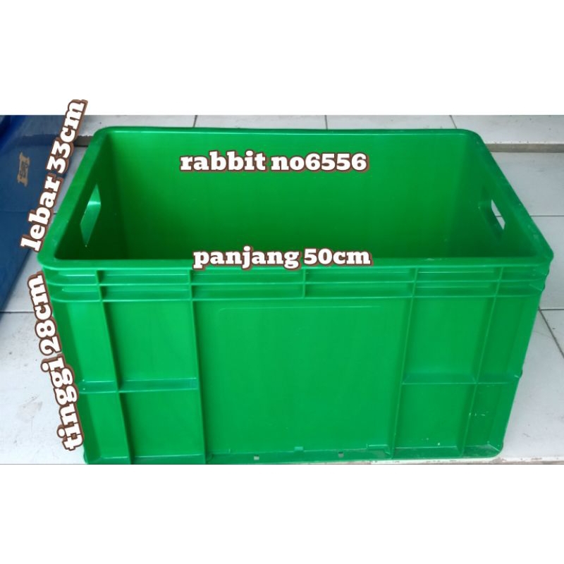 Jual box container rabbit bekas no 6556 (rasa baru) | Shopee Indonesia