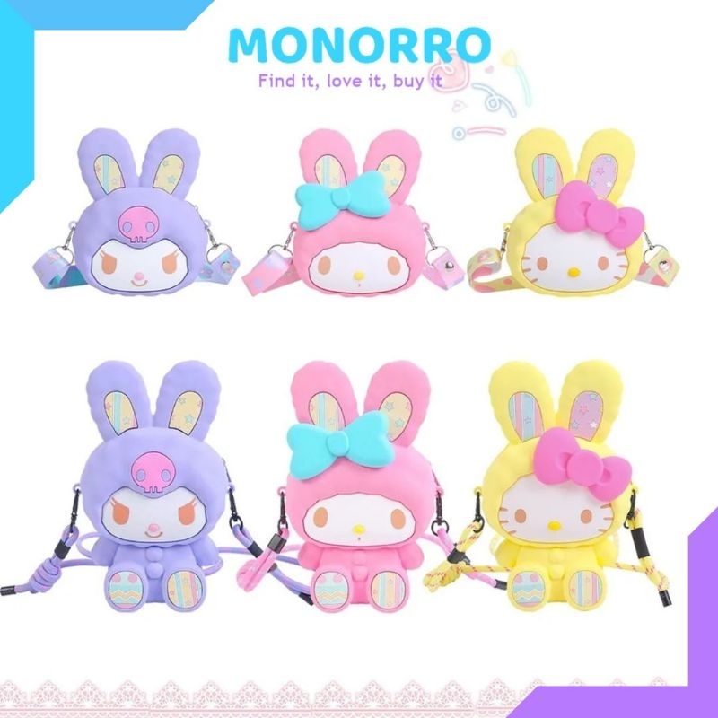 Jual Tas Sanrio Tas Kuromi Melody HK Tas silikon Tas Selempang Sanrio ...