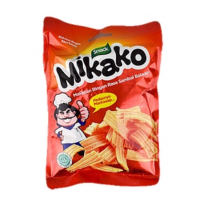 Jual NEW VARIAN MIKAKO SNACK RASA SAMBAL BALADO 1PAcK ISI 1 BUNGKUS ...