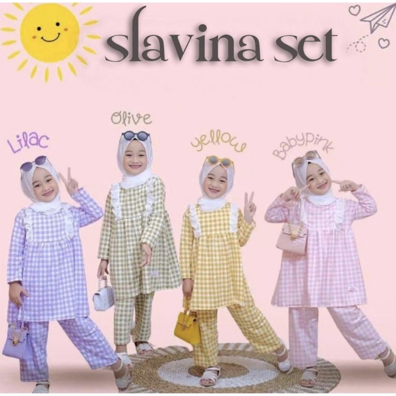 Jual PRODUCT TERPOPULER setelan baju anak perempuan model kotak kotak ...
