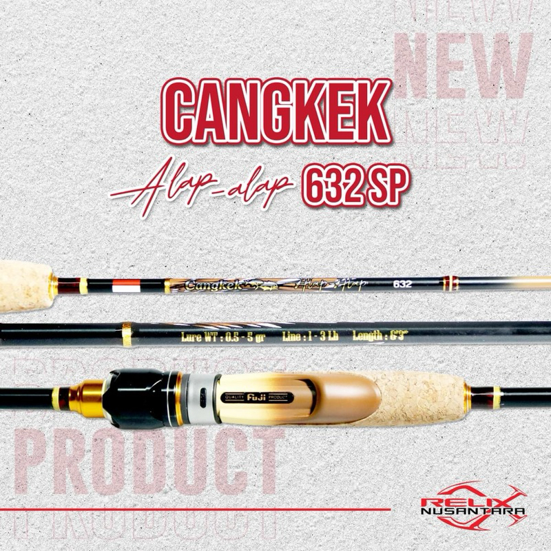 Jual Joran Relix Nusantara Cangkek 632 XUL 1-3 lb Gen S Alap-Alap full fuji | Shopee Indonesia