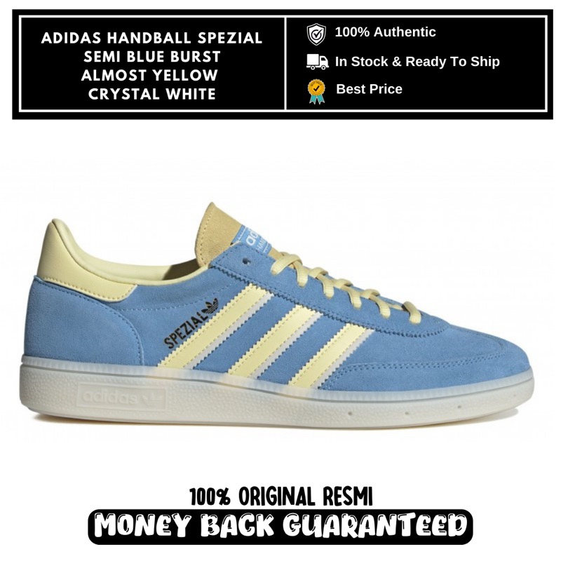 Jual Adidas Handball Spezial Semi Blue Burst Almost Yellow Crystal ...