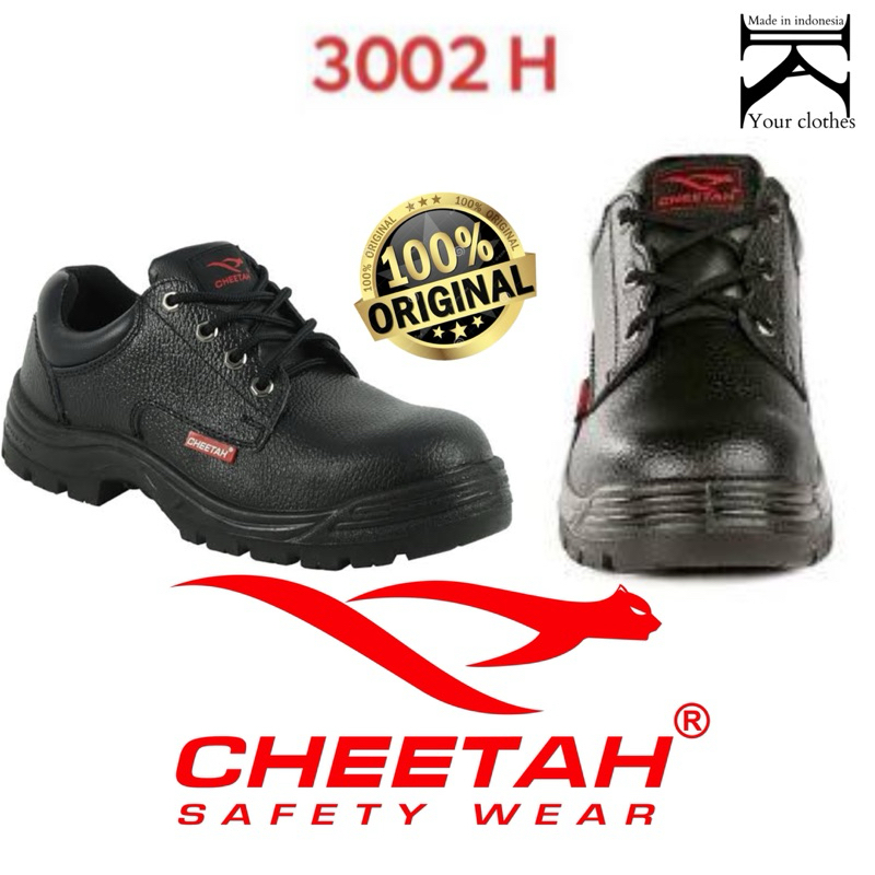 Jual Cheetah 3002H Sepatu Safety Shoes 3002 H Revolution Terlaris Murah ...