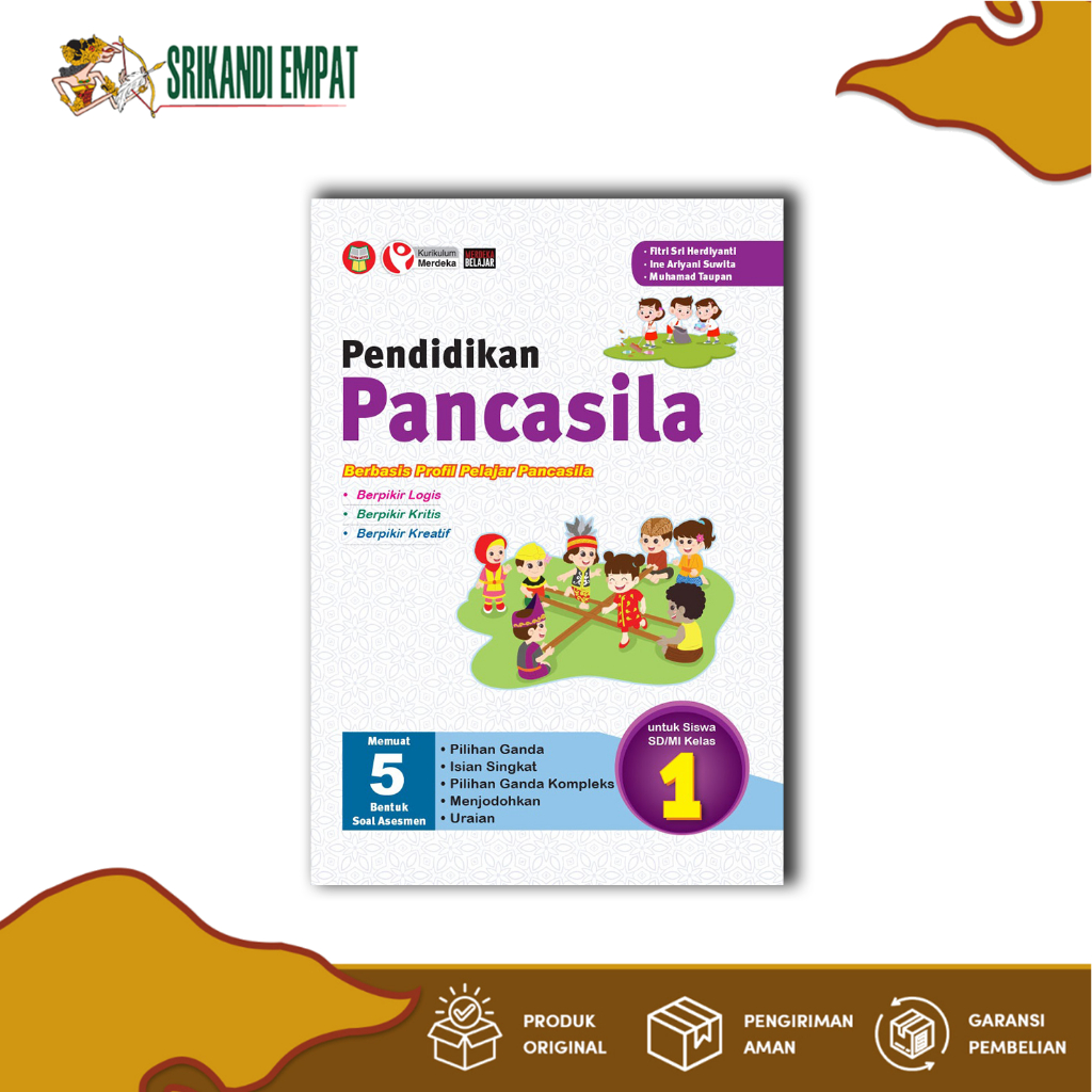 Jual Buku Pendidikan Pancasila SD/MI Kelas 1 Kurikulum Merdeka - Fitri Sri Herdiyanti | Shopee ...