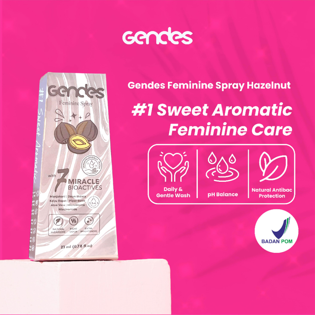 Jual Gendes Sweet Aromatic Feminine Care with Hazelnut 7 Miracle ...
