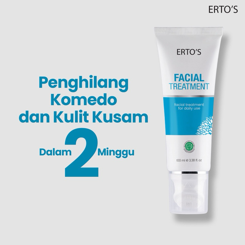 Jual ERTO'S Facial Treatment Pencuci Muka Face Wash Glowing Penghilang ...