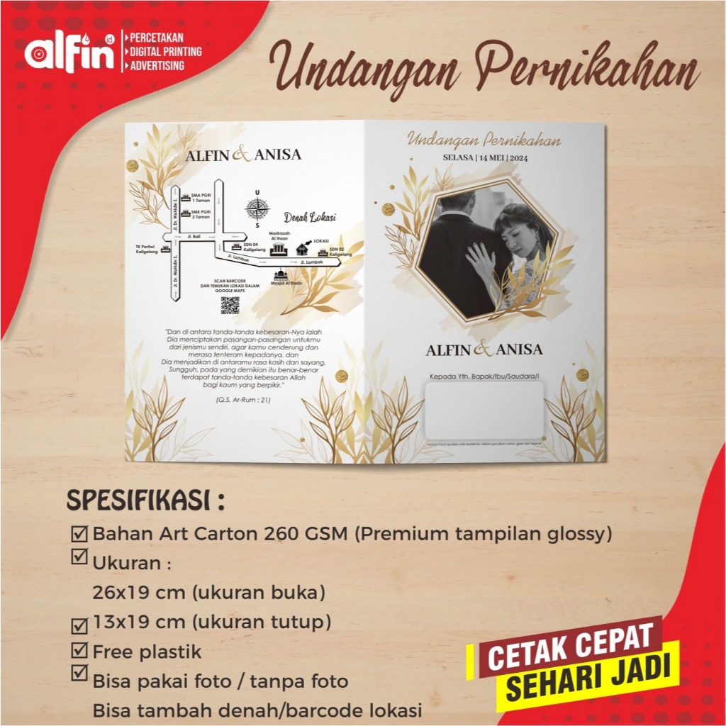 Jual UNDANGAN CUSTOM PREMIUM | undangan nikah | wedding | elegant ...