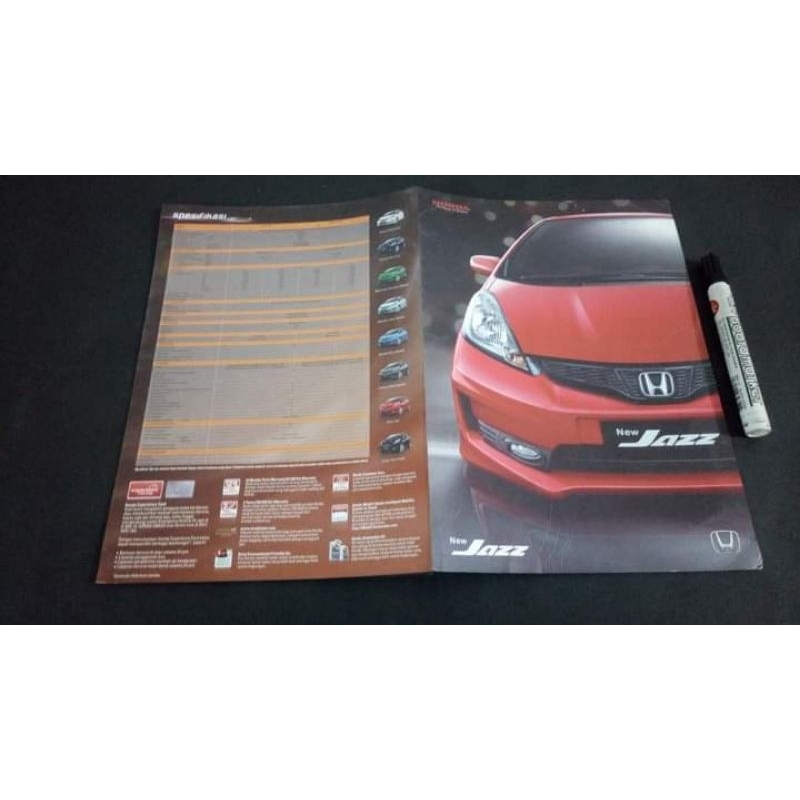 Jual HONDA NEW JAZZ ~ GEN 2 ~ BROSUR | Shopee Indonesia