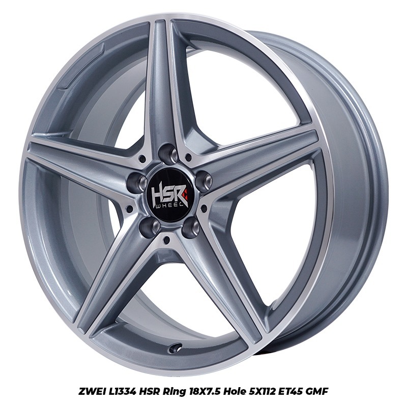 Jual VELG R18 MERCY HSR ZWEI Racing Masuk Buat Civic Fd Civic Turbo Hrv ...