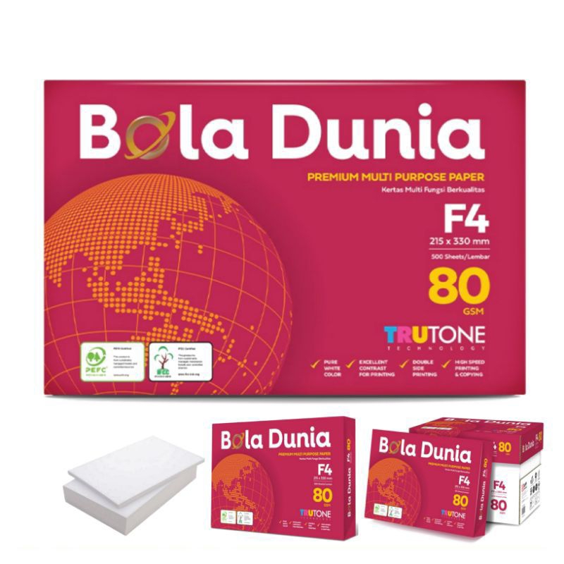 Jual Kertas HVS Folio F4 80 Gram 200 Lembar 1 Kg | Shopee Indonesia