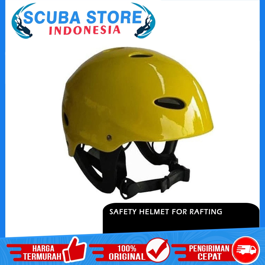 Jual Helm Rafting Pelindung Kepala Olahraga Panjat Tebing Flying Fox ...