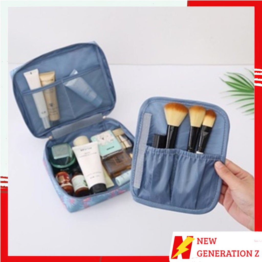 Jual NGZ Tas Kosmetik Multifungsi Kosmetik Pouch Tas Make Up Monopoly Makeup Multi Pouch Travel ...