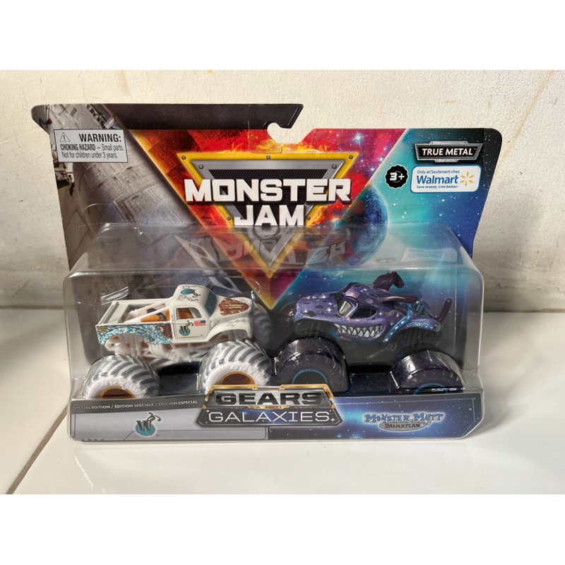 Jual MONSTER JAM Gears Galaxies Monster Mutt Dalmation Whiplash W ...