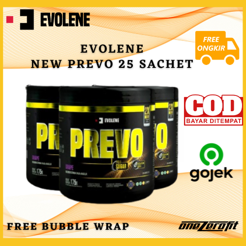 Jual Evolene Prevo 25 Sachet 175 Gram Pre Workout Sachet Preworkout ...