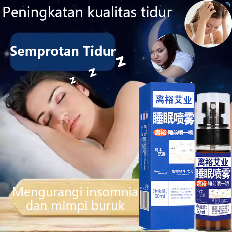 Jual Semprotan Tidur Sleep Spray Tidur Nyenyak Deep Sleep Pillow Spray ...