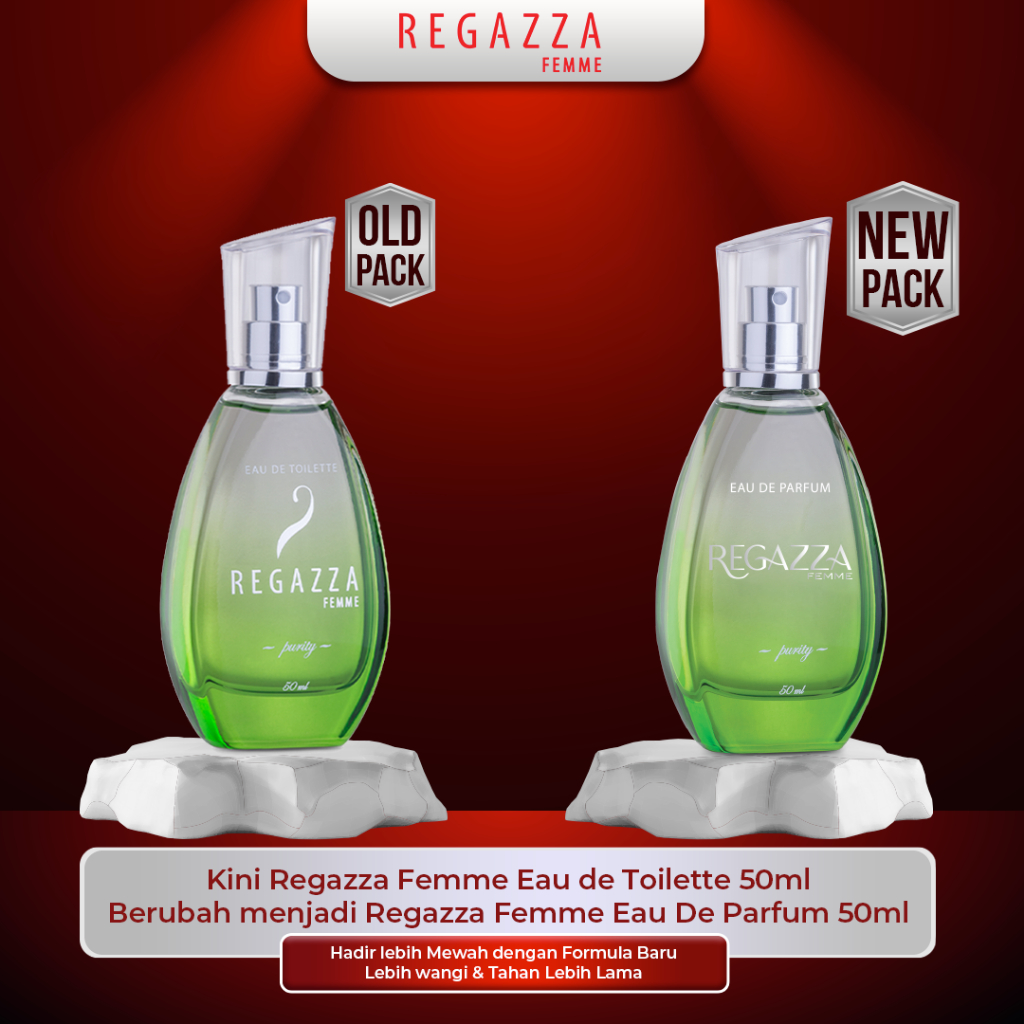 Jual Regazza EDT Purity (Green, 50ml) | Shopee Indonesia
