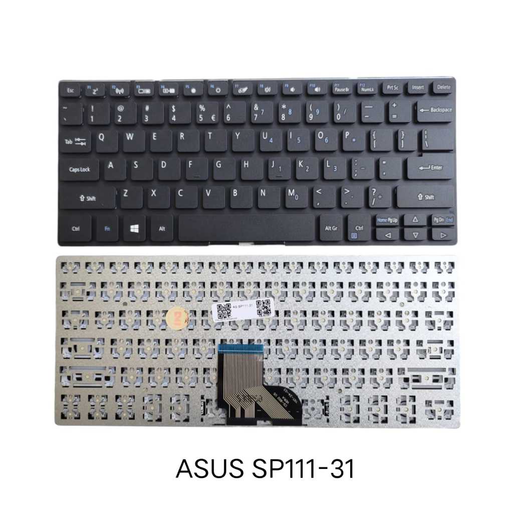 Jual KEYBOARD ACER SPIN 3 SP111-31 BLACK | Shopee Indonesia