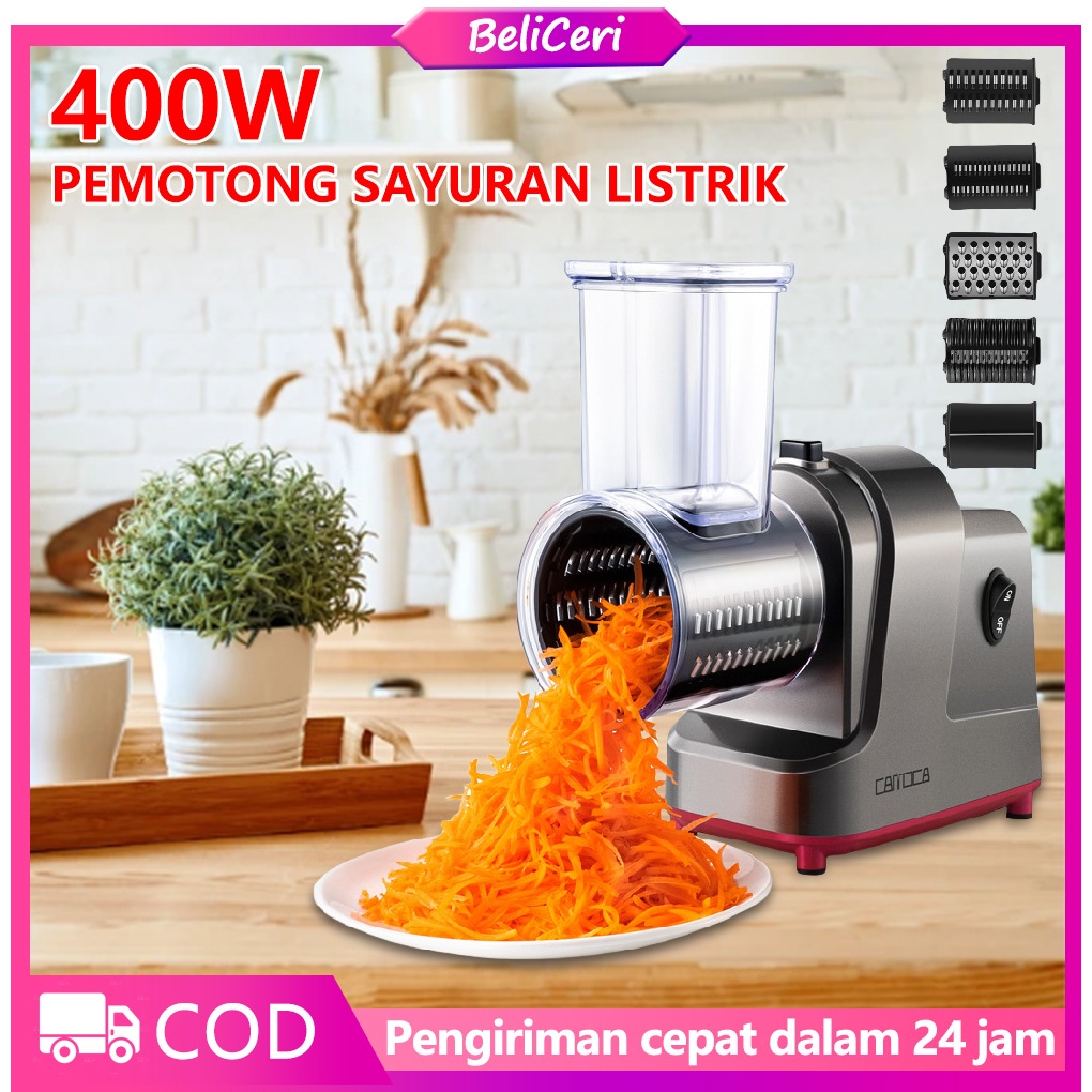 Jual Alat Pengiris Sayur / Alat Pemotong Sayuran Buah Buahan 5 In 1 ...