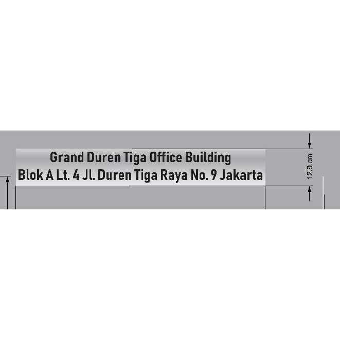 Jual plat akrilik baut tulisan sablon hitam tdk timbul | Shopee Indonesia