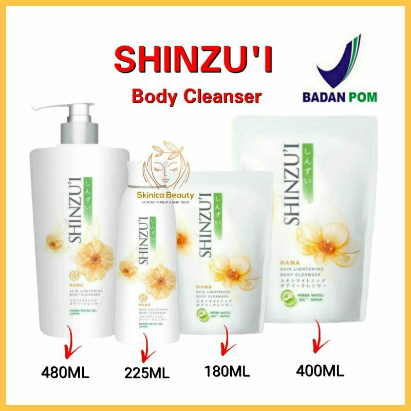 Jual SHINZUI Shinzu'i Skin Lightening Body Cleanser Body Wash Sabun ...