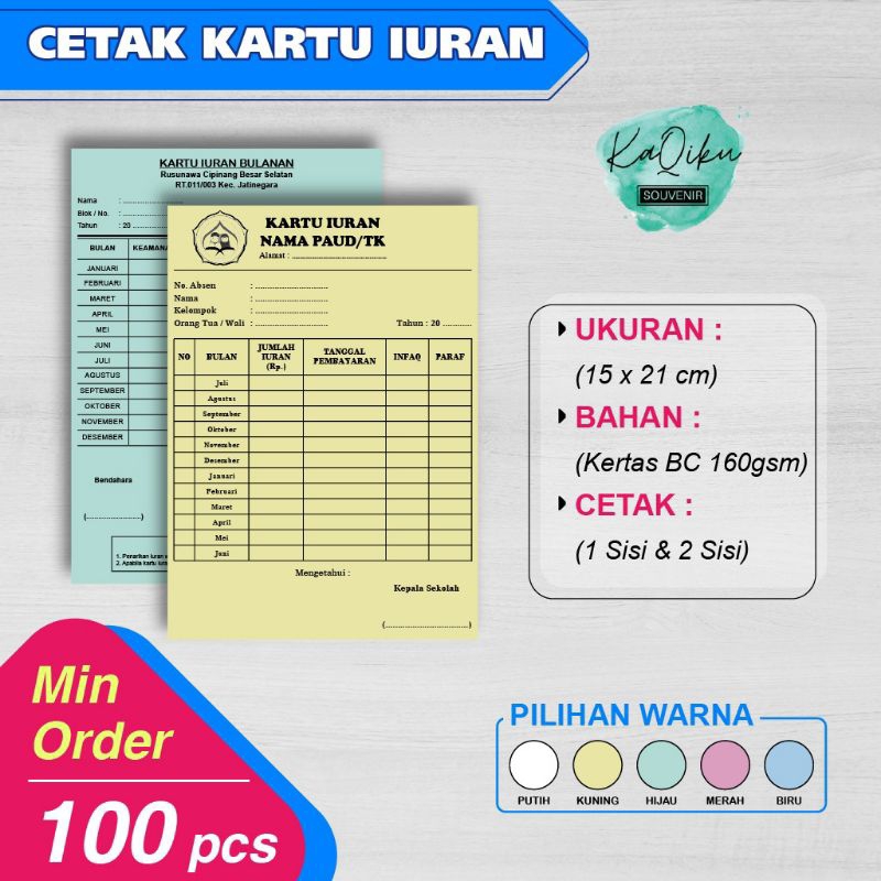 Jual Kartu iuran bulanan | Shopee Indonesia