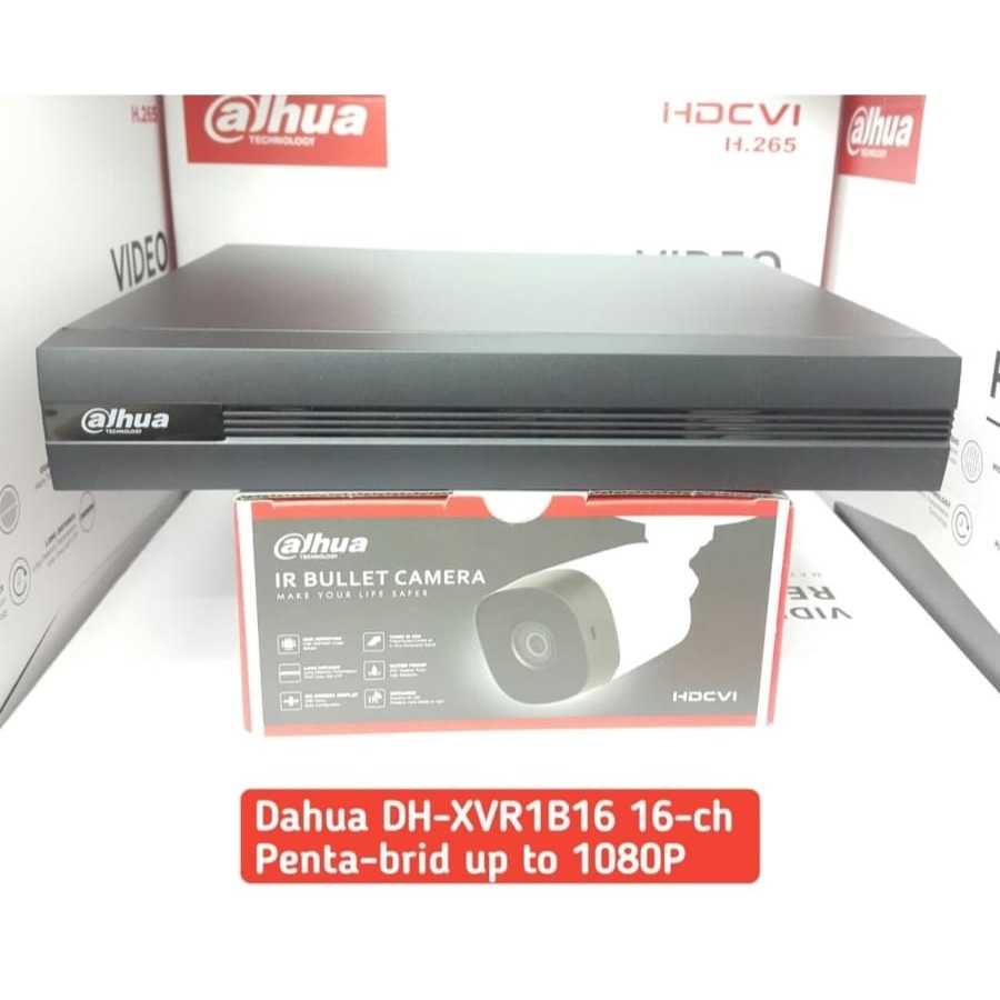 Jual DVR DAHUA 16 CHANNEL DAHUA DH-XVR1B16-I Pentabrid 2MP | Shopee Indonesia
