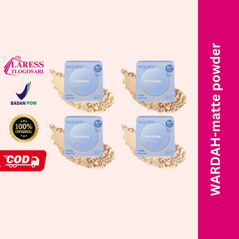 Jual WARDAH LIGHTENING MATTE LOOSE POWDER 20g - Bedak Tabur dengan ...