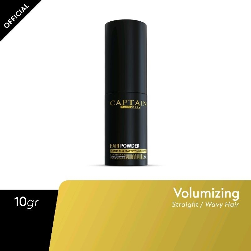 Jual Captain Men's Care Hair Powder | Shopee Indonesia