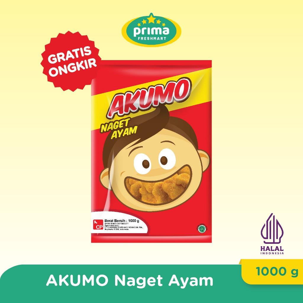 Jual Paket Akumo Chicken Nugget 1000 Gr (2 Pcs) | Shopee Indonesia