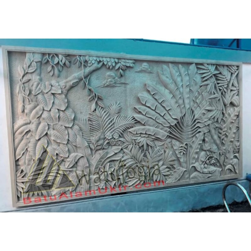 Jual Relief ukiran dinding - Jual Batu Alam - Pengrajin dan produsen ...