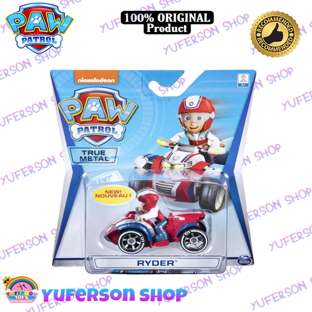 Jual Paw Patrol True Metal Spin Master Ryder | Shopee Indonesia
