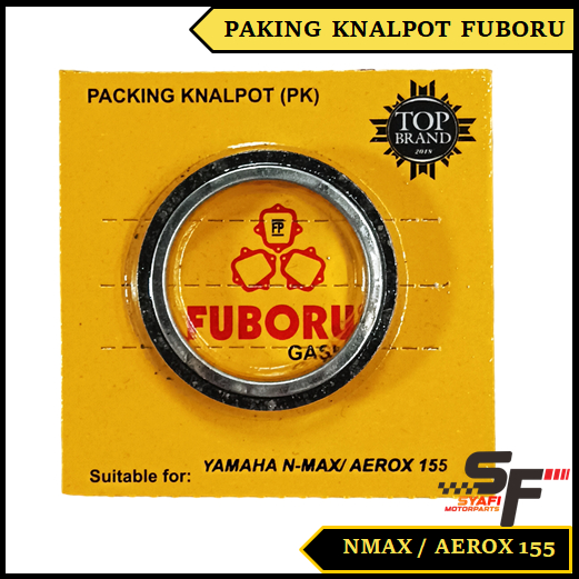 Jual PAKING KNALPOT NMAX / AEROX 155 / N MAX PERPAK GASKET FUBORU ...