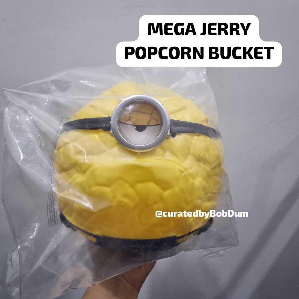 Jual MINION Despicable Me 4 XXI Merchandise Popcorn Bucket Bottle ...