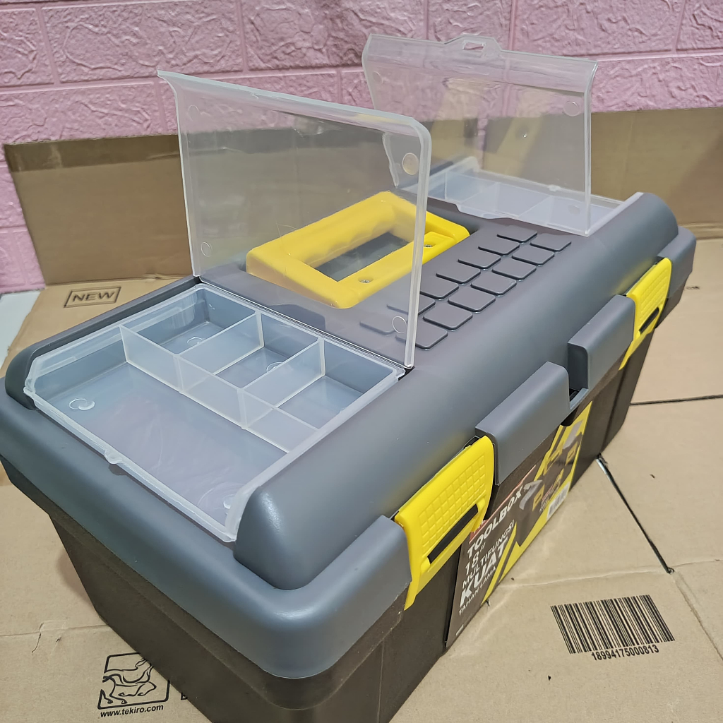 Jual Tool Box Besar 18" KENMASTER/ Toolbox Kotak Peralatan Perkakas ...